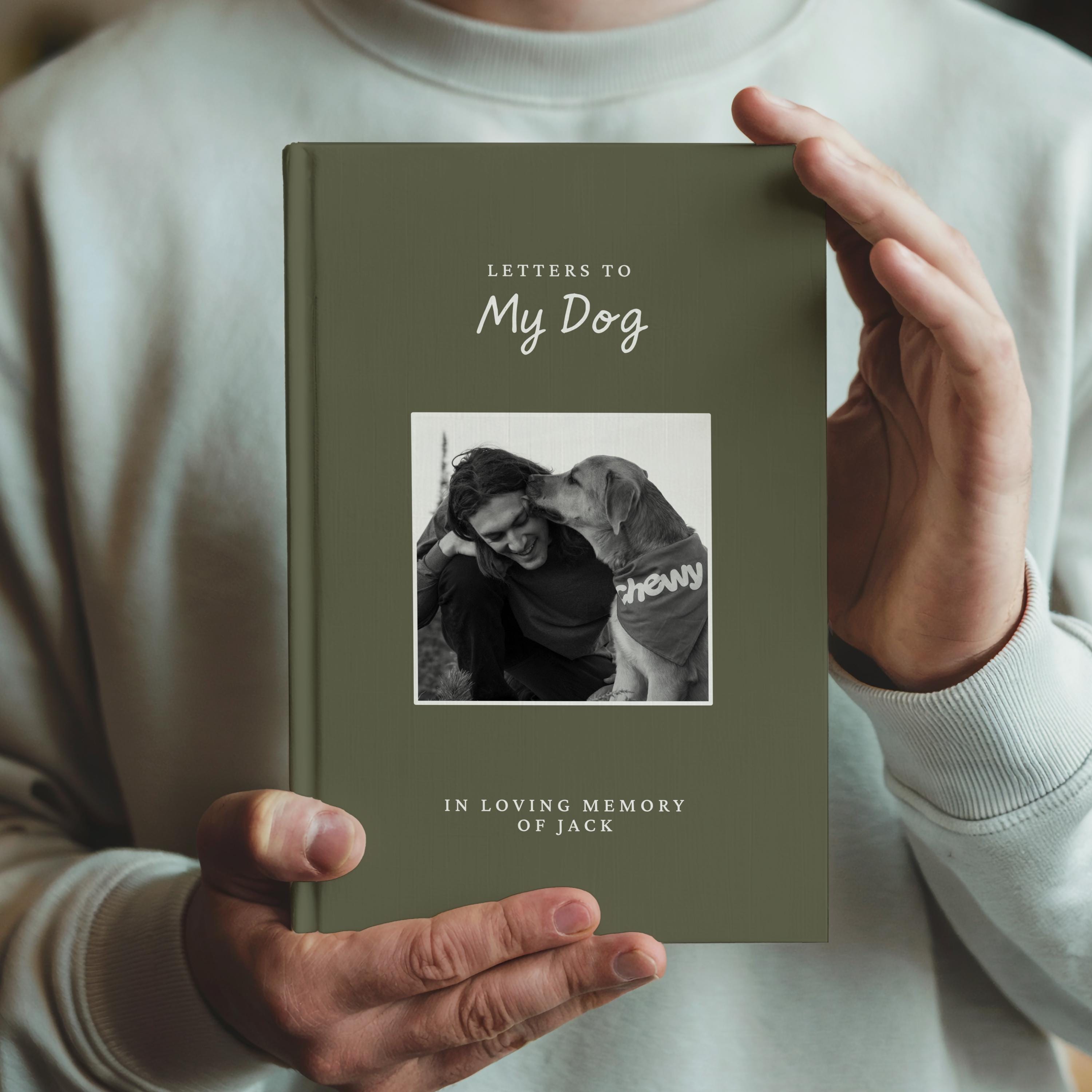 Custom Pet Loss Journal: Letters to My Dog Memorial Gift - Etsy