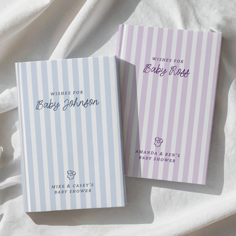 Personalized Baby Shower Guest Book: Letters to Baby Journal - Etsy