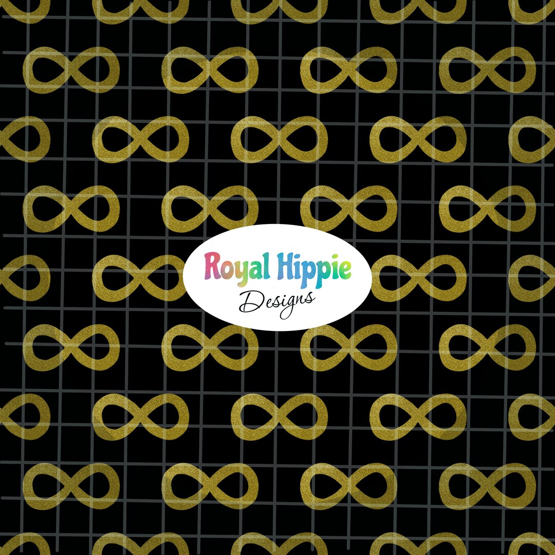 Autism Awareness Glitter Infinity Symbol Autistic Pride Seamless ...