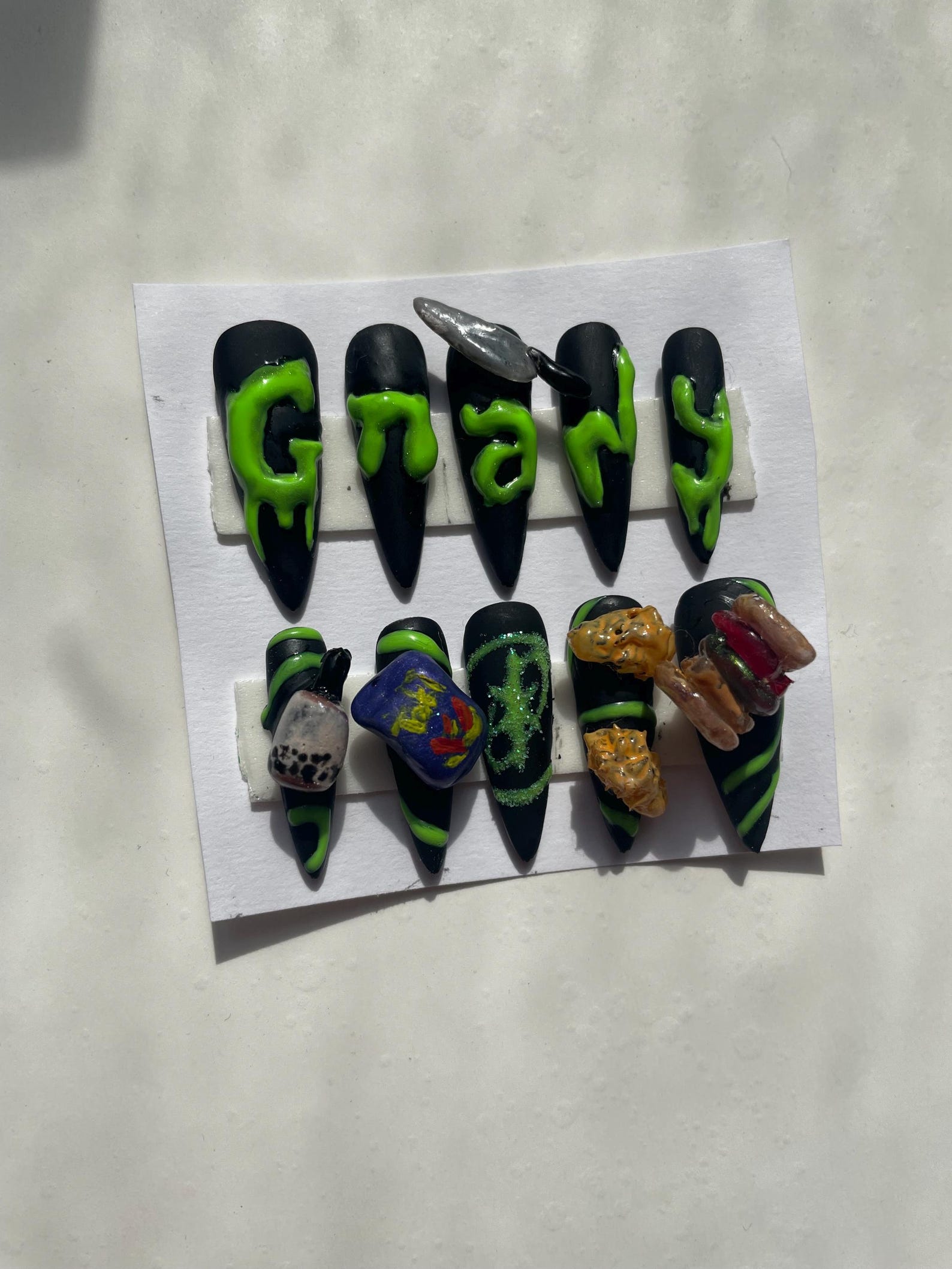 GNARLY by KATSEYE Customizable Gel X Press on Nails / "gnarly ...