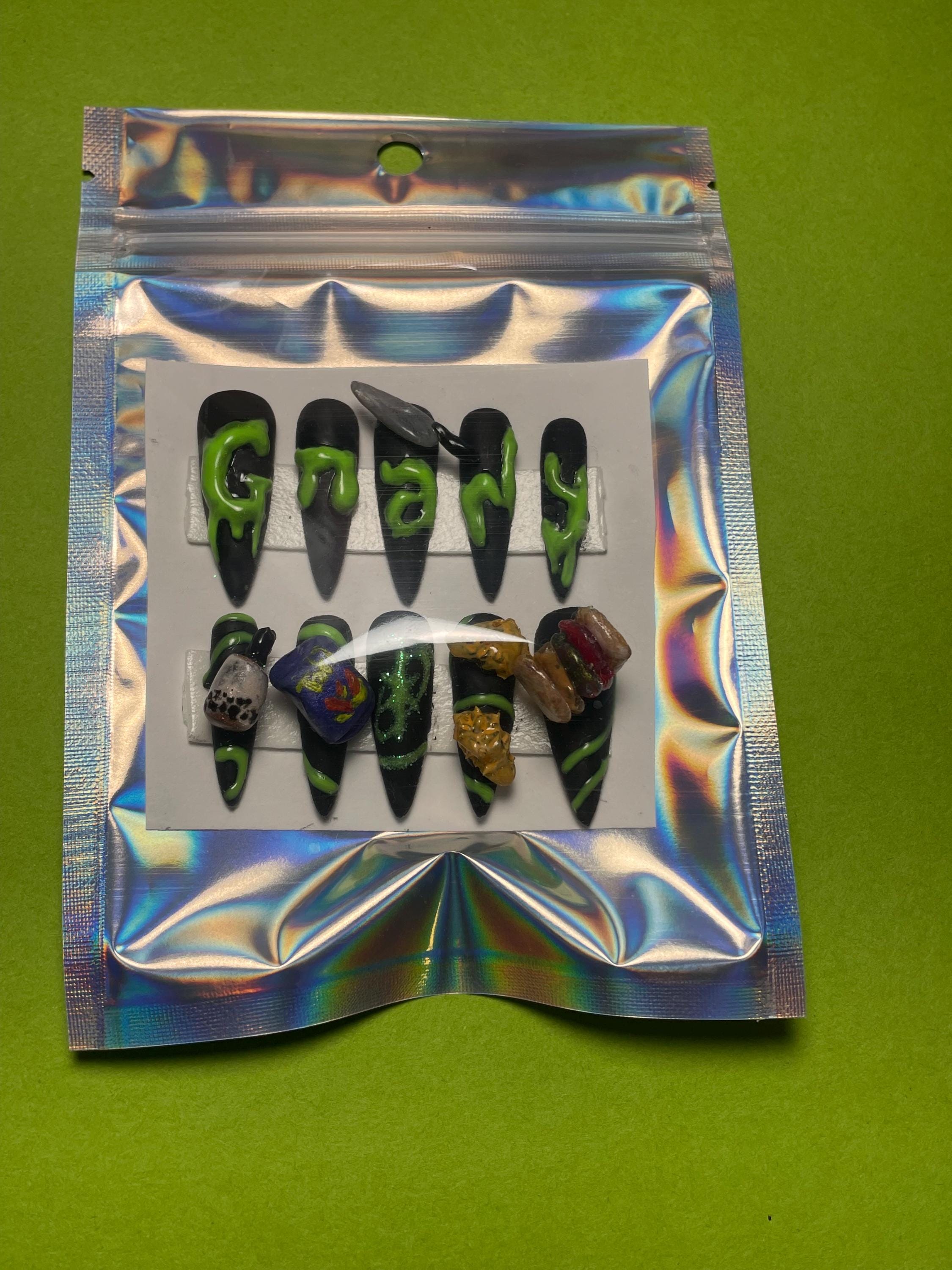 GNARLY by KATSEYE Customizable Gel X Press on Nails / "gnarly ...