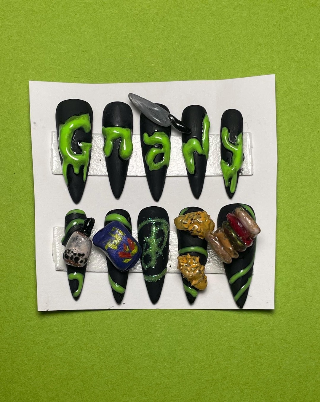 GNARLY by KATSEYE Customizable Gel X Press on Nails / "gnarly ...