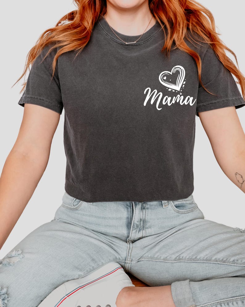 Mama PNG, Mom Png, Mom Heart Png, Mama Shirt Design, Mom Tshirt Design ...
