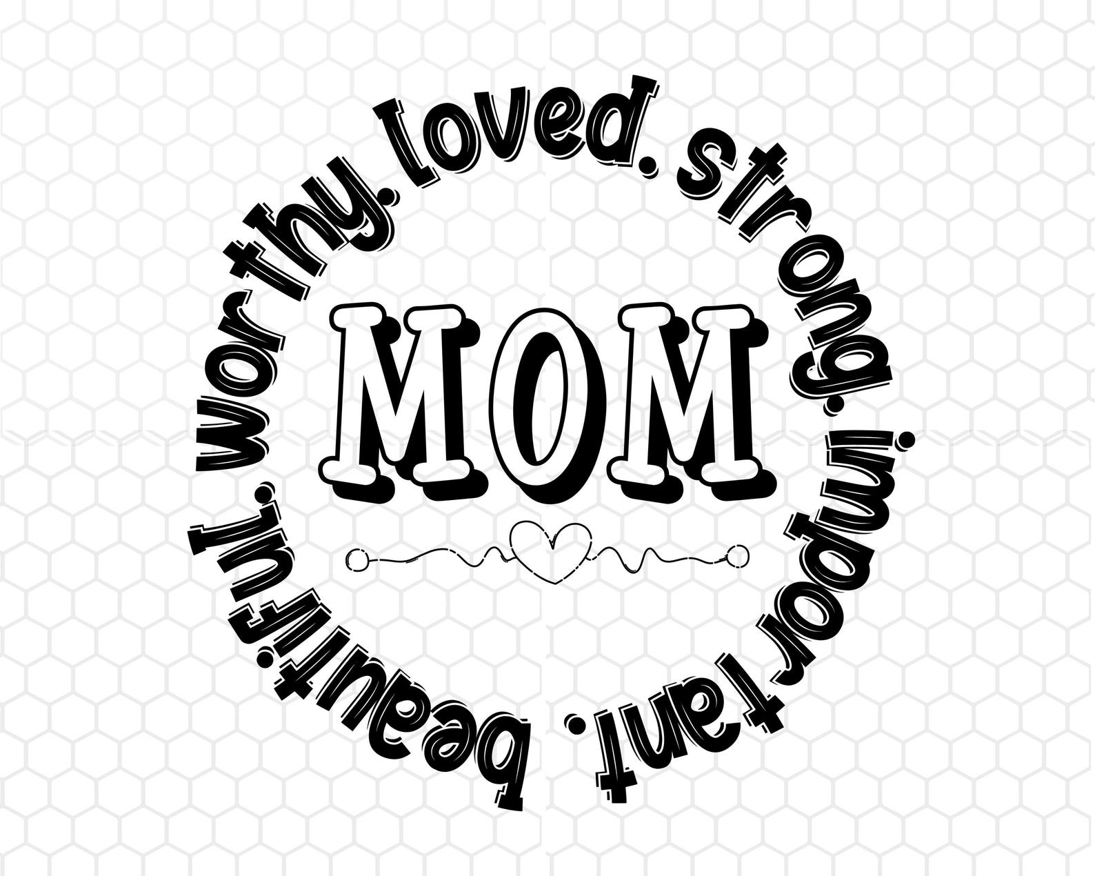 Mom Png, Mama PNG, Mom Heart Png, Mama Shirt Design, Mom Tshirt Design ...