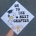 READY TO SHIP Snoopy Graduation Cap Topper | on to the Next Chapter ...