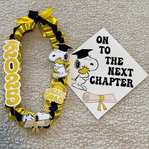 READY TO SHIP Snoopy Graduation Cap Topper | on to the Next Chapter ...