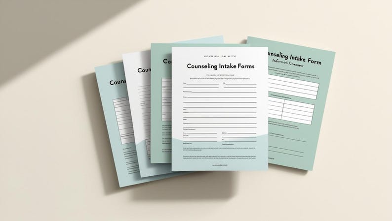 Editable Client Intake Forms: Counseling Practice Templates (digital ...