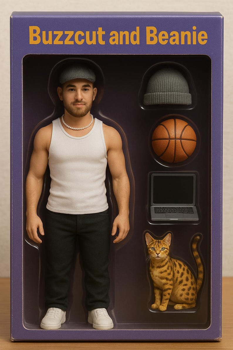 Custom Action Figure Design | Personalized Digital Art | Fathers Day ...