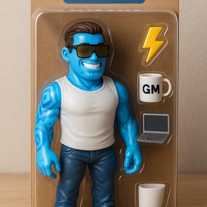 Custom Action Figure Design | Personalized Digital Art | Fathers Day ...