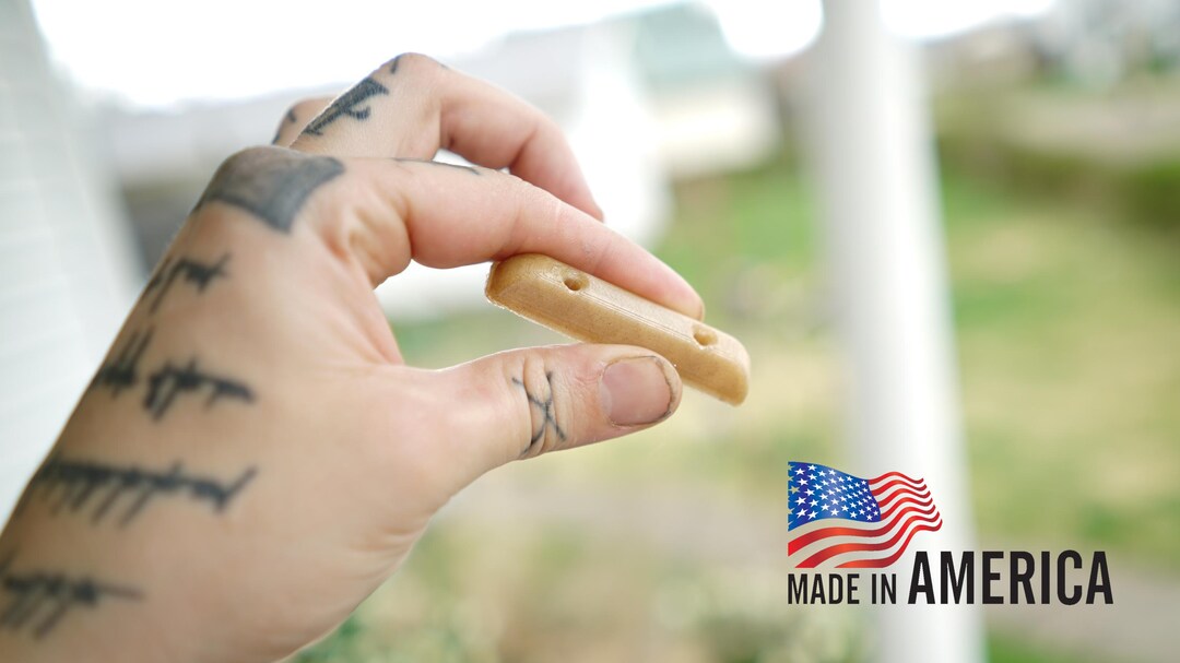 Bass Thumb Rest Made From Hemp and Beer Residue - Etsy