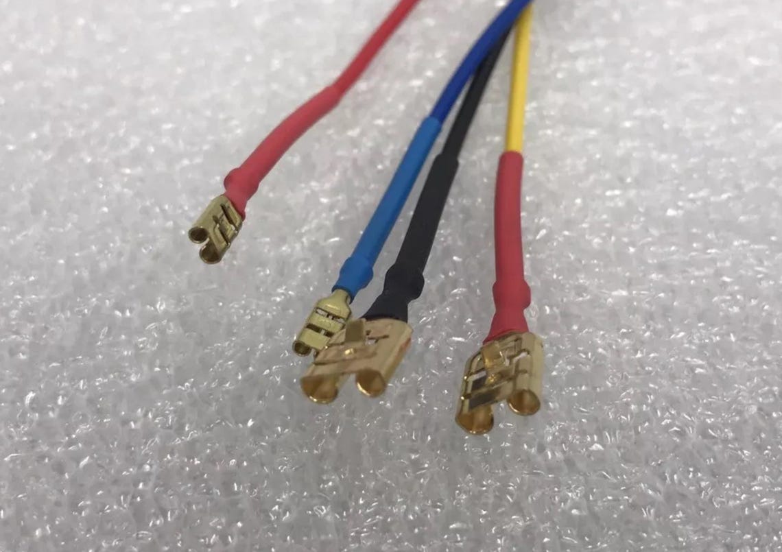 Old School Car Radio Power Speaker Type Wiring Harness Loom Blaupunkt ...