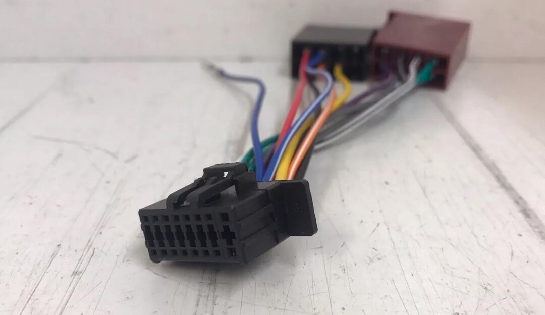 Kenwood Car Radio Stereo 16 Pin Iso Kdc Dmx Wiring Harness Loom Lead ...