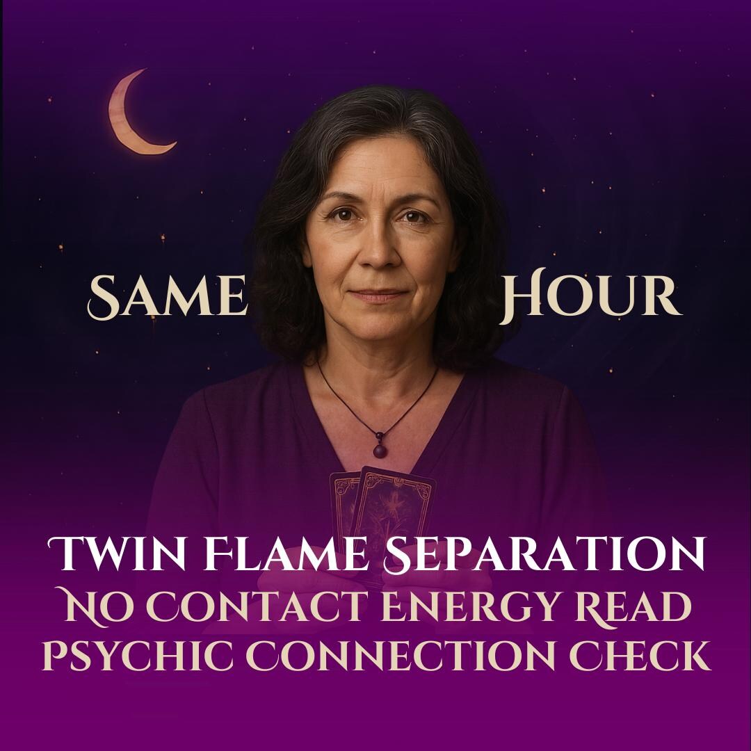 Same Hour Twin Flame Separation Reading – No Contact Psychic Insight ...