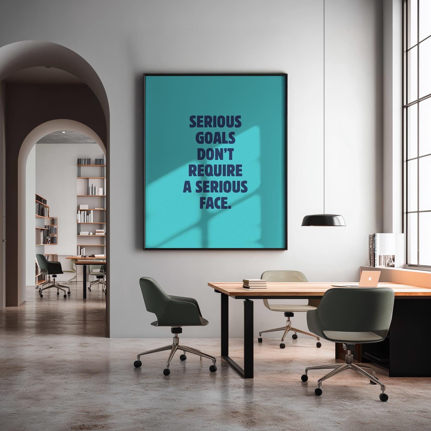 Workplace Motivational Posters No.2 - 6 Piece Printable Set, Digital ...