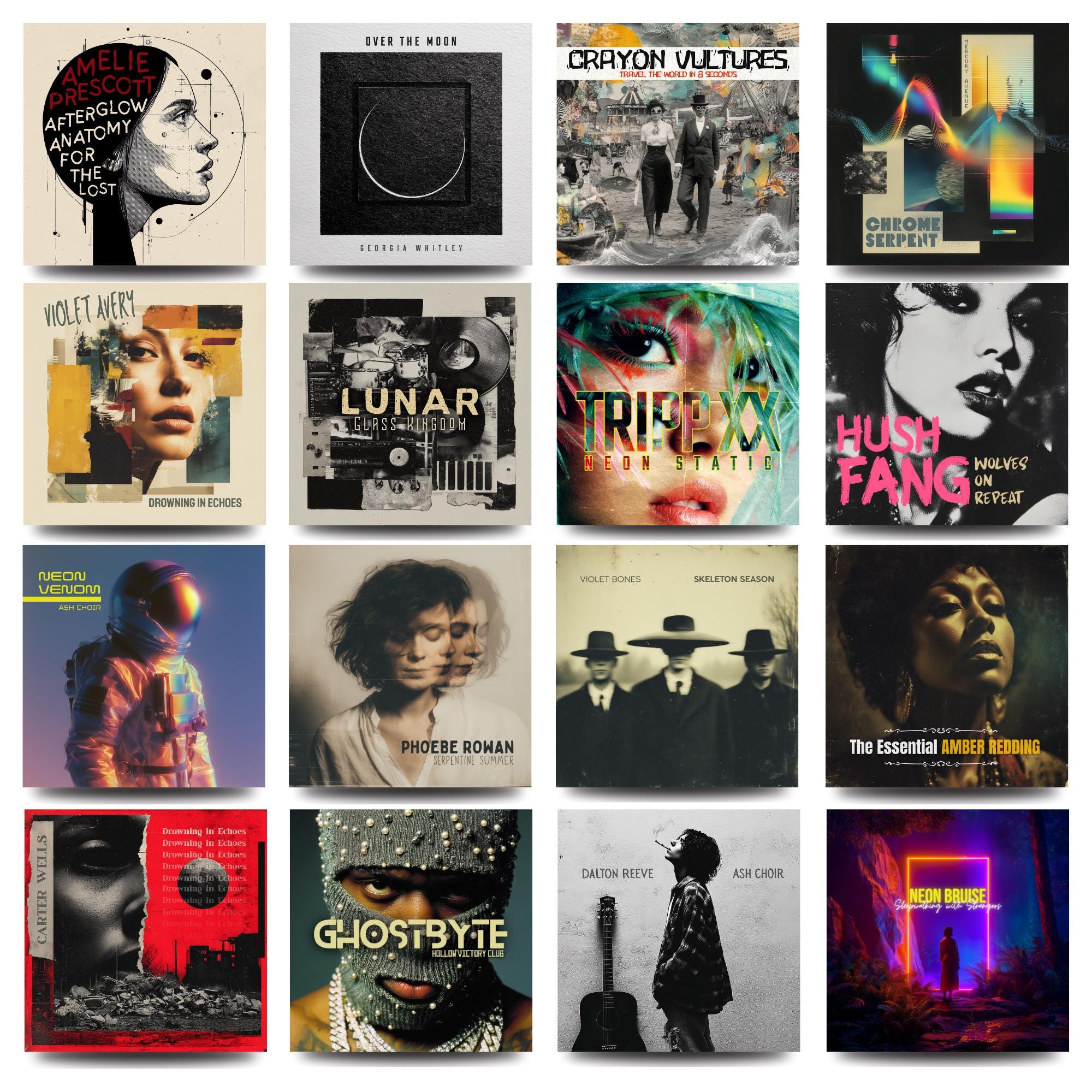Custom Album Cover Design, Personalized Album Cover Art, Self Releasing ...