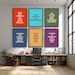 Workplace Motivational Posters - 6 Piece Printable Set, Digital Print ...