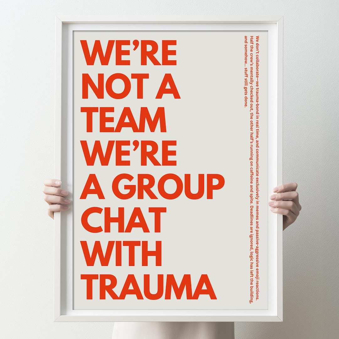 Office Humor Poster, Funny Office Prints, Anti-motivational Poster ...