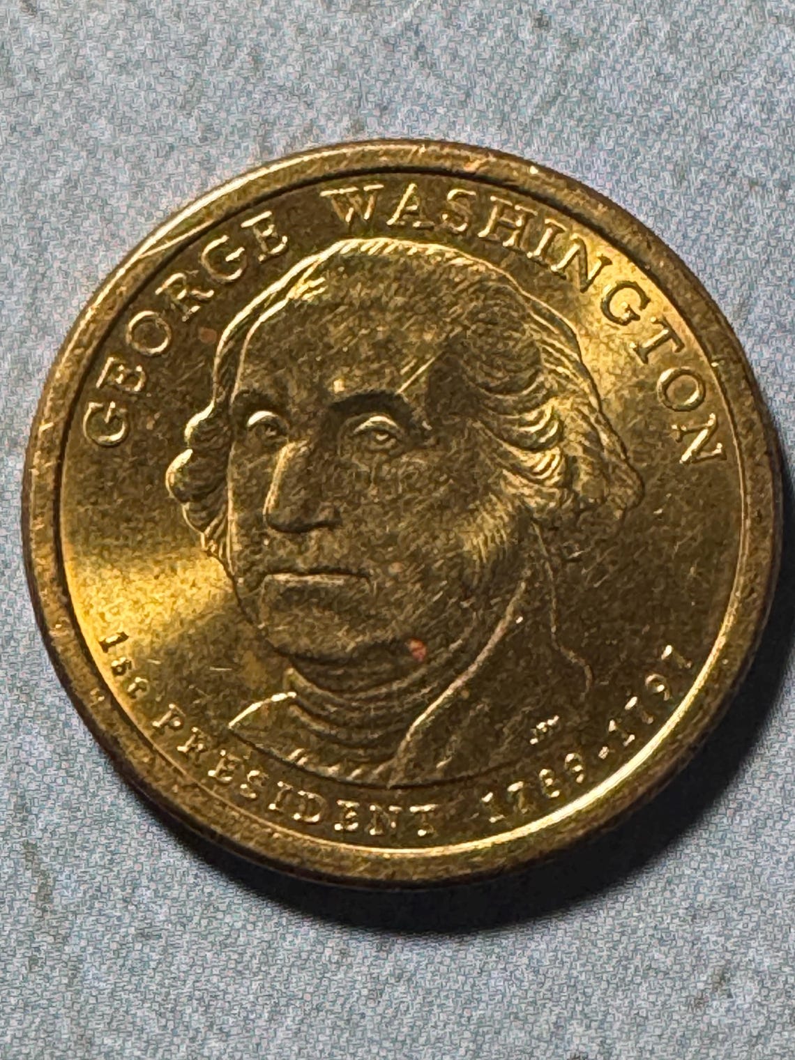 One Dollar US George Washington Commemorative Coin - Etsy
