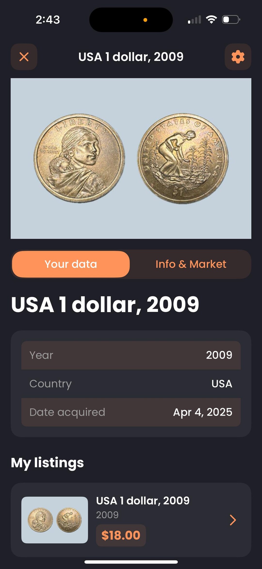 Commemorative US One Dollar Coin - Etsy