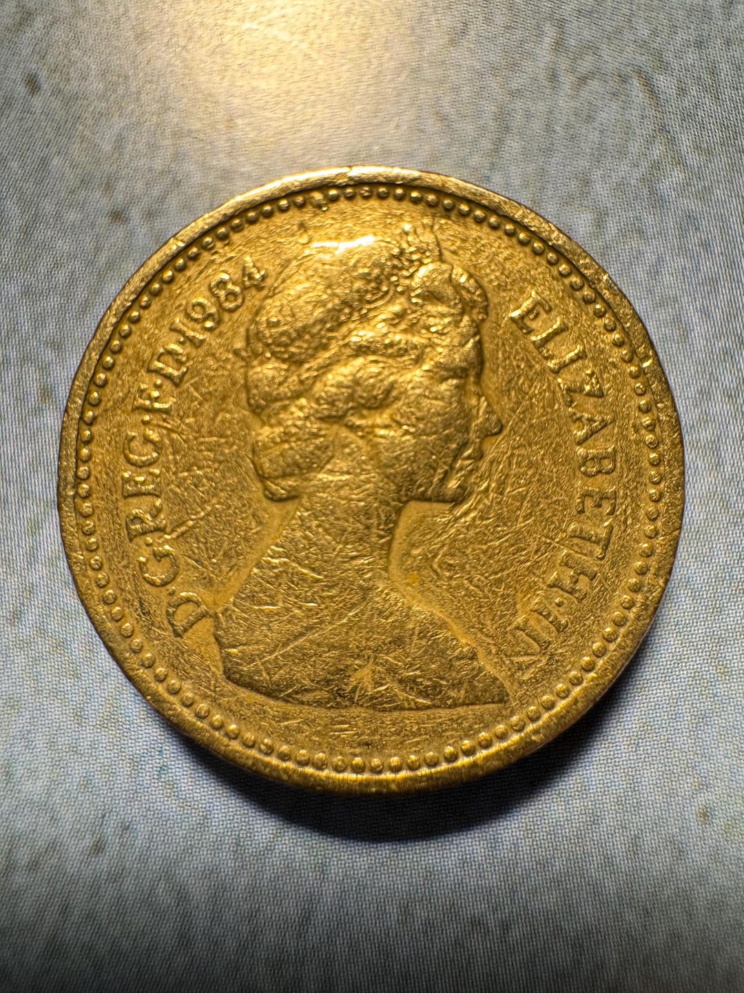 British Pound Coin With Error - Etsy