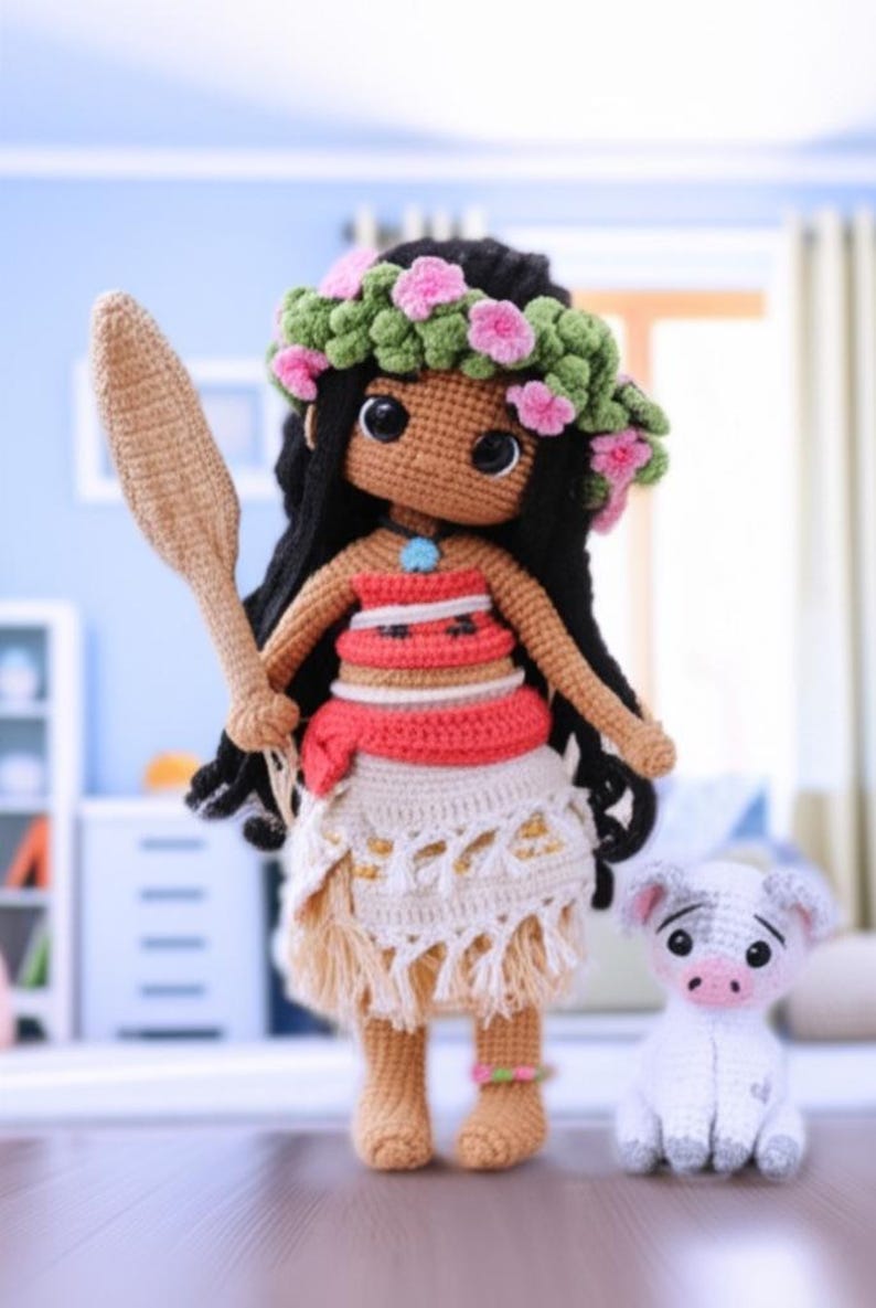 Amigurumi Moana Pattern | Moana Amigurumi Pattern | Moana Amigurumi Doll | Your Kid's Best Toy ...