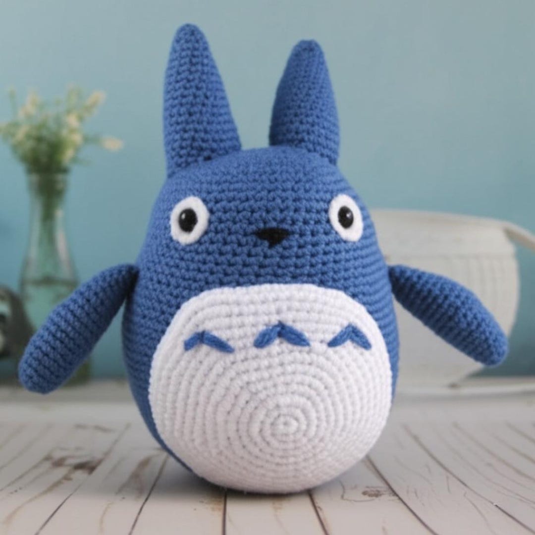 Amigurumi Totoro Crochet Pattern | Totoro Pattern | Totoro Amigurumi ...