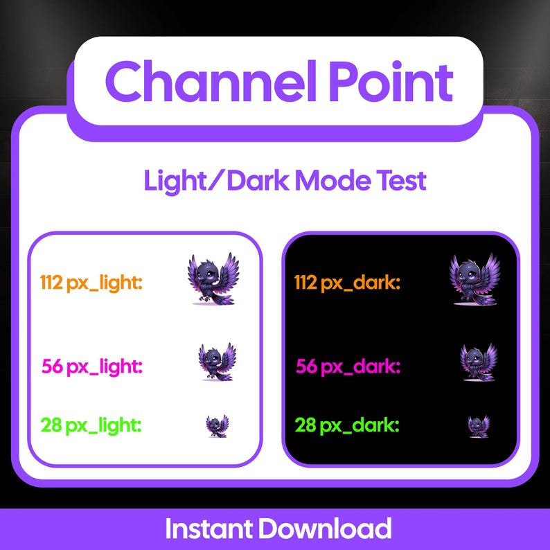 Mystic Crow Channel Point | Kawaii Raven Twitch Reward Icon | Fantasy ...