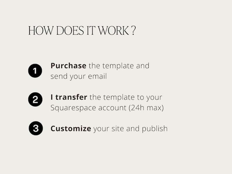 Squarespace Template for Beauty Salon & Esthetician - Etsy UK