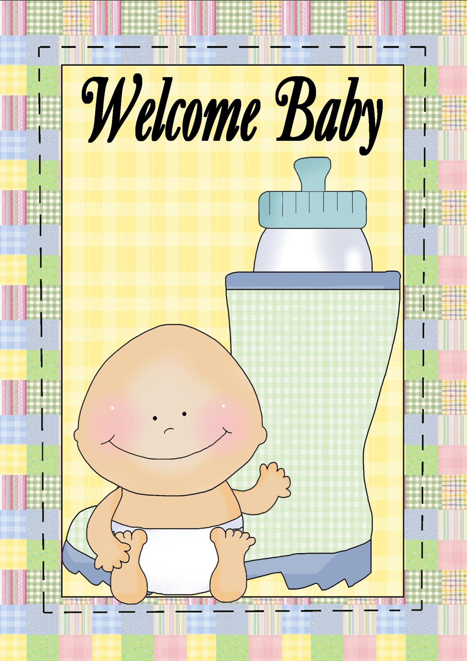 Digital Downloadwelcome Baby Boy Greeting Cards: Rubber Boots Clipart ...