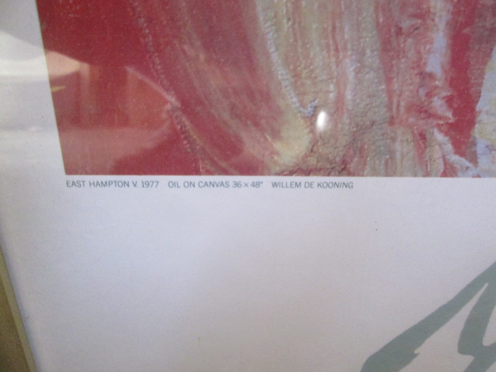 Willem De Kooning, Large Reproduction Guild Hall E. Hampton Gallery Exhibition 1987 - Etsy