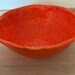 Functional Paper Mache’ Bowls of All Colors. You Can Choose Colors ...