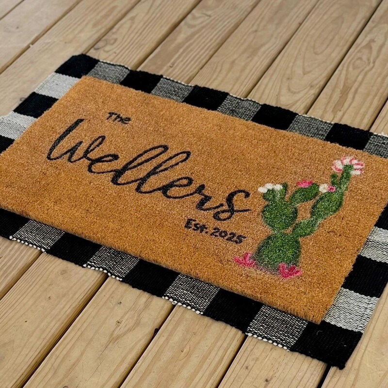Boho Door Mat - Etsy