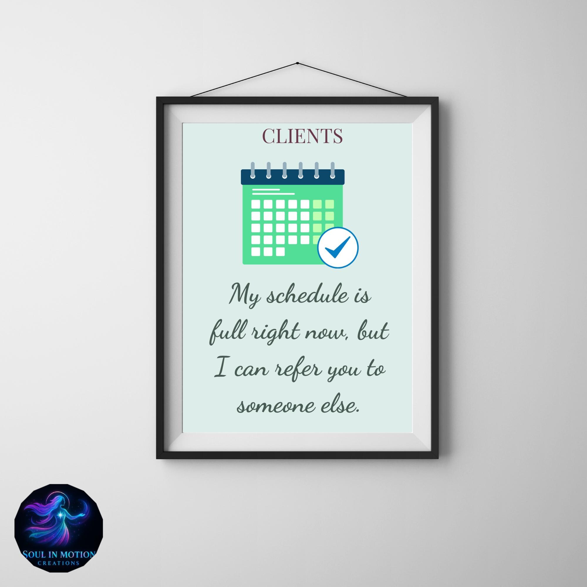 Clients Response Script Cards | Printable Business Reply Templates ...