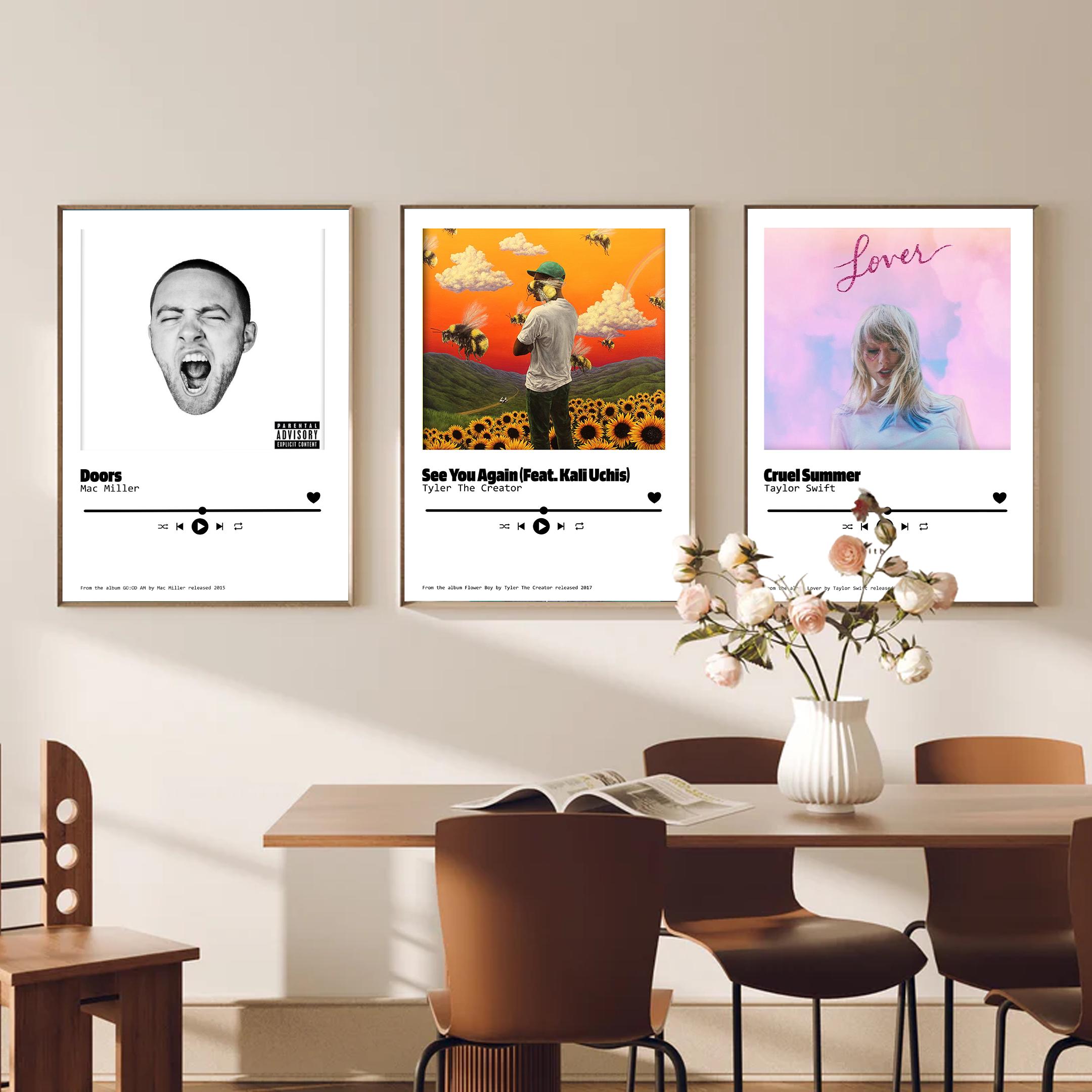 Custom Album Poster - Music Album Poster, Custom Spotify Code Wall ...