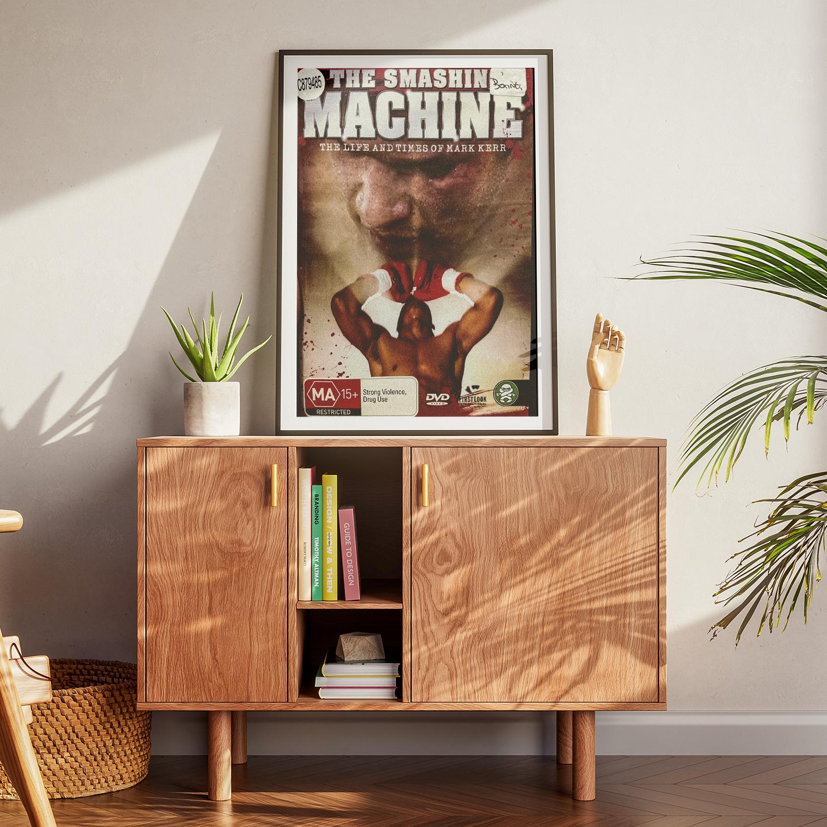 Mark Kerr "the Smashing Machine" A3 Digital Poster – Retro MMA & UFC ...