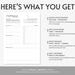 Mood + Focus Daily Planner Printable, Undated Mental Wellness PDF, Hour ...
