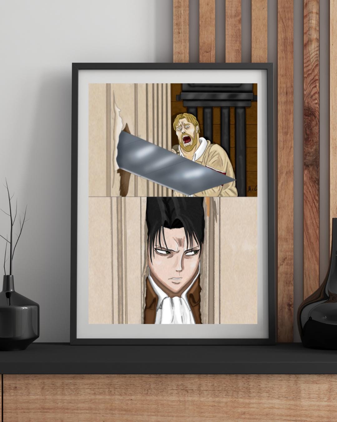 Meme Series - Levi and Zeke A3 Poster - Etsy