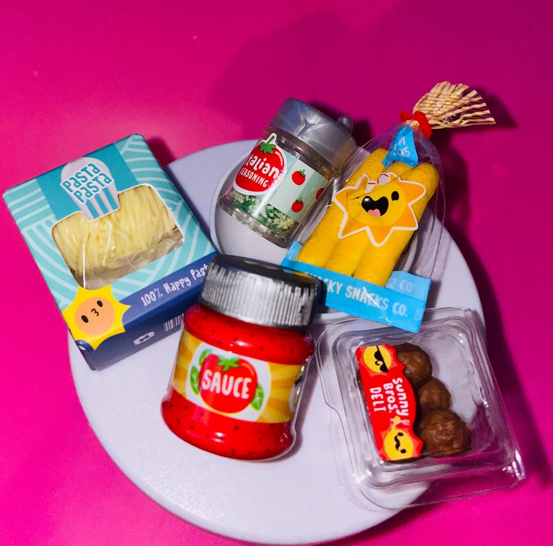 Ultra Rare “spaghetti and Meatballs “ - Etsy