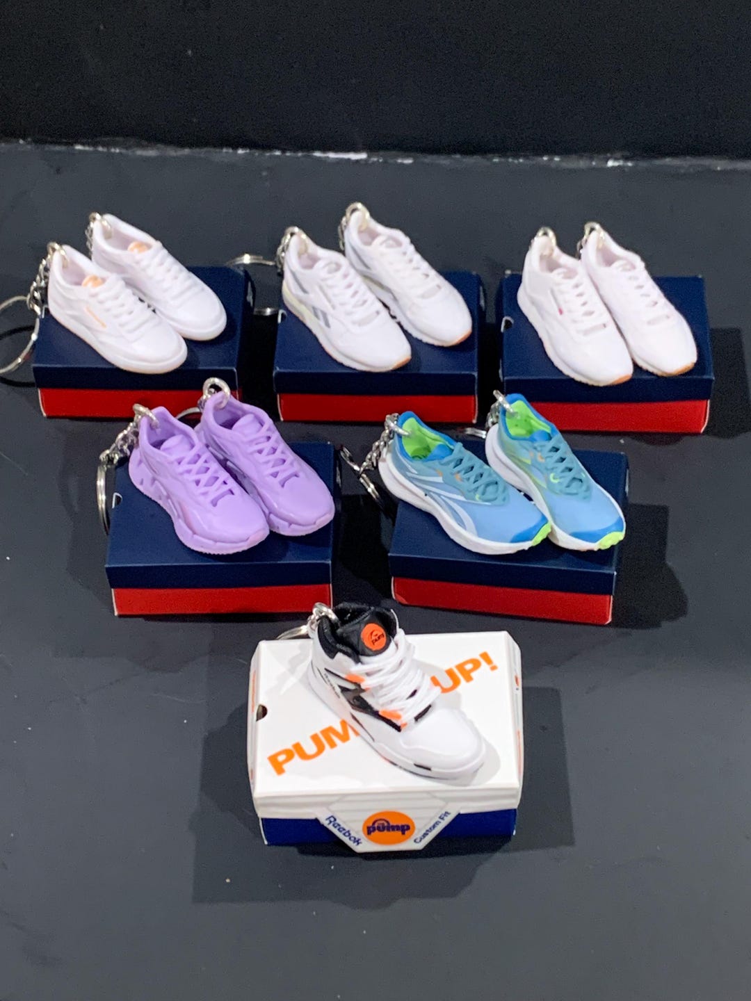 Mini REEBOK Shoe Replica Keychains - Etsy