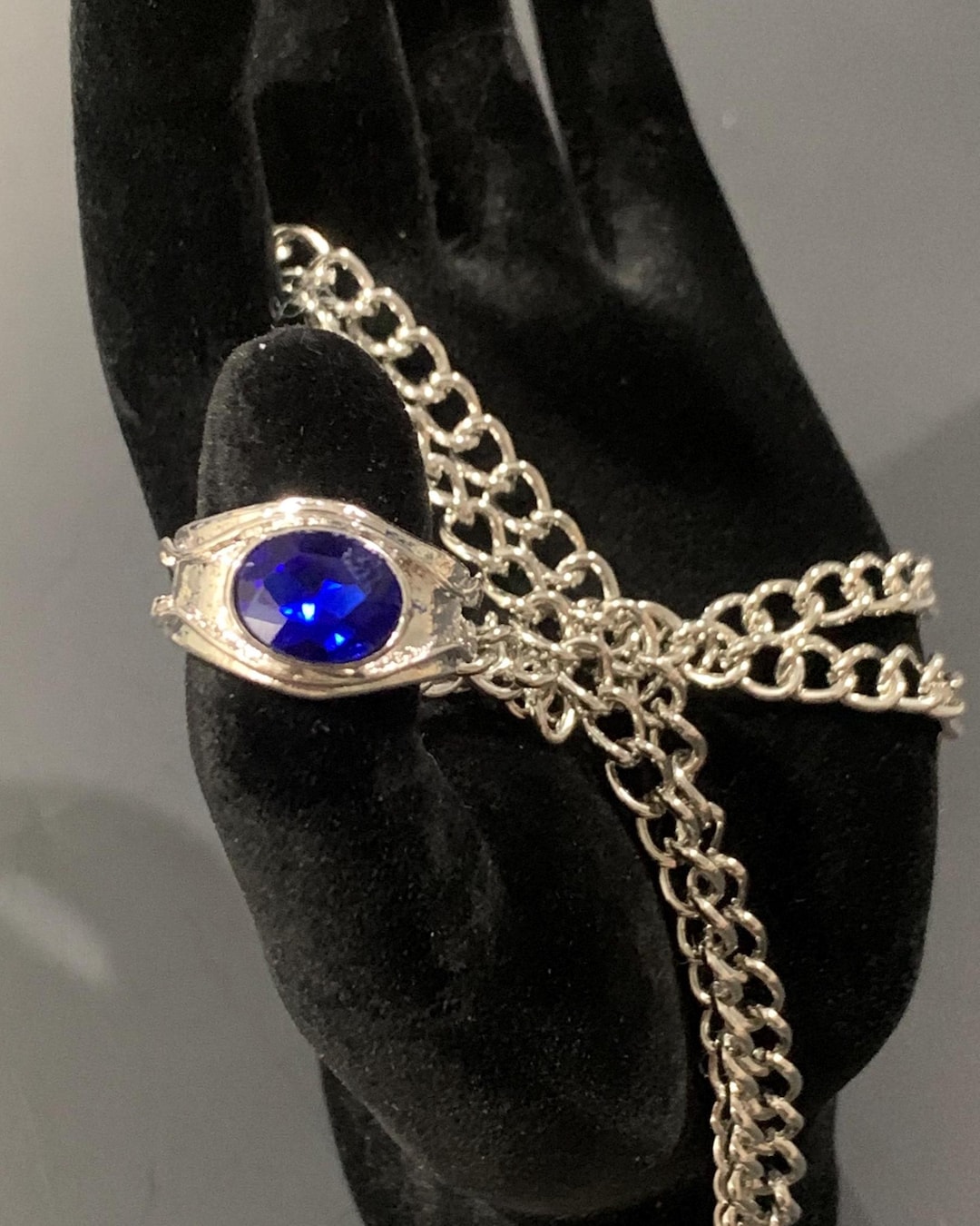 Lord of the Rings - Vilya Ring Replica - Lord Elrond's Ring - Elvish ...