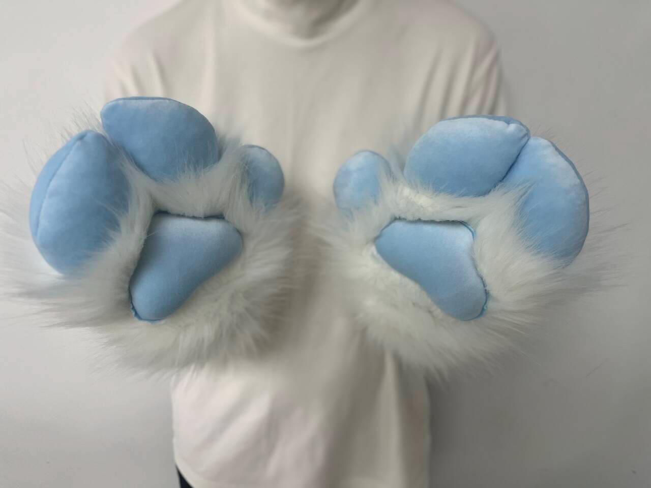 Custom Fursuit Cosplay Hooves Gloves Cute Sheep Goat Paws for Halloween ...