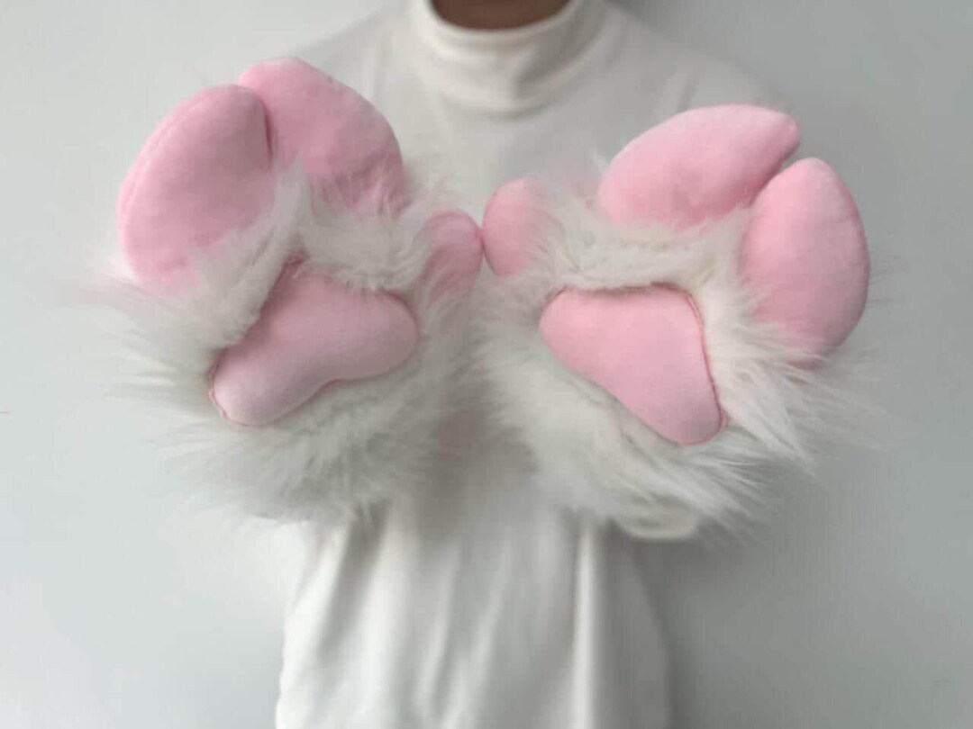 Custom Fursuit Cosplay Hooves Gloves Cute Sheep Goat Paws for Halloween ...