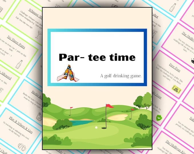 Par-tee Time - Golf - Centerpiece Sticks - Golf Birthday or Retirement ...
