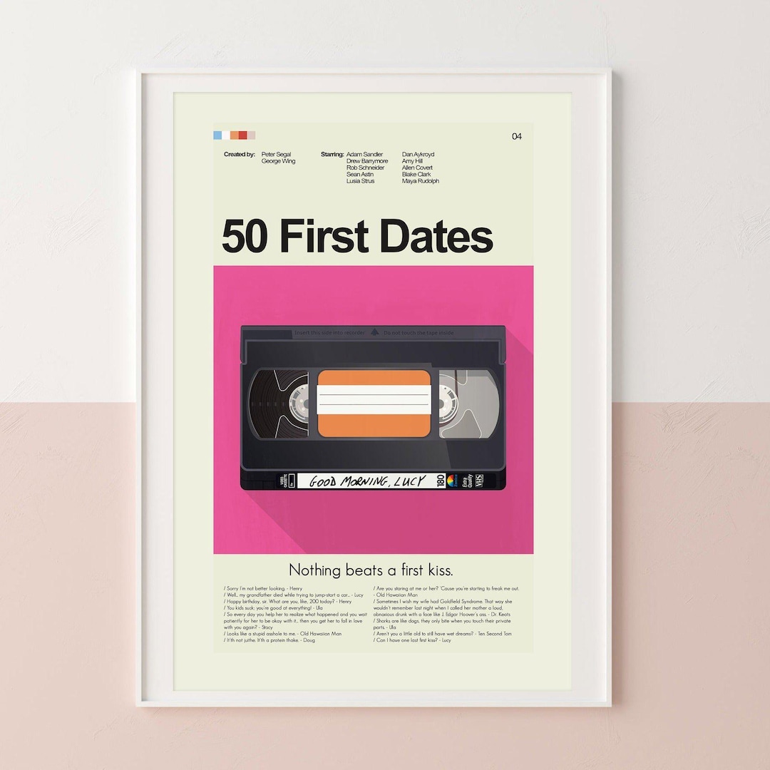 50 First Dates - Good Morning, Lucy | 12"x18" or 18"x24" Print Only - Etsy