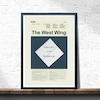 The West Wing Poster Print Watercolor Goldfish - Etsy