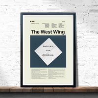 The West Wing What's Next ? Quote Poster Gifts Prints Wall Art ...