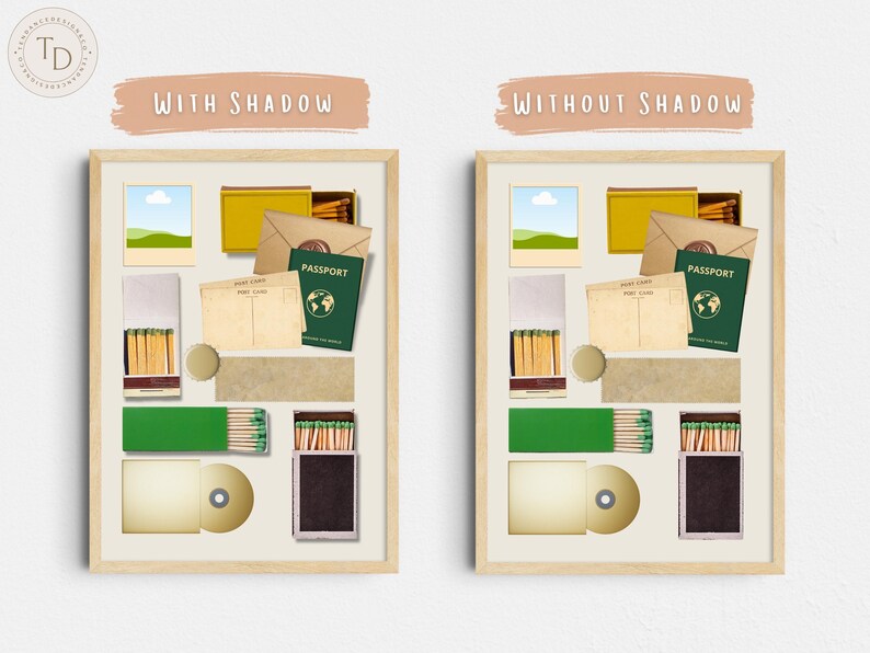 Blank Matchbox Template | Custom Matchbook Art Design | Digital ...