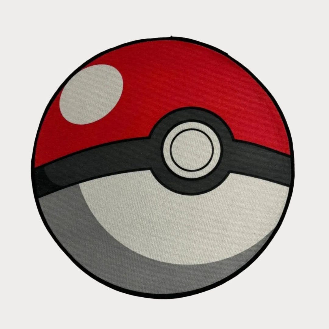 Custom Pokéball Rug – A Must-have for Pokémon Fans - Etsy