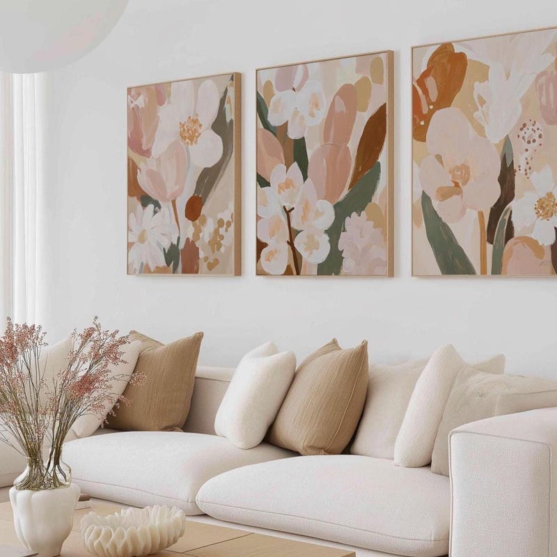 Orchid Wall Art Abstract - Etsy