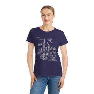 This is for the Pollinators Organic Women's T-shirt - Eco-friendly ...